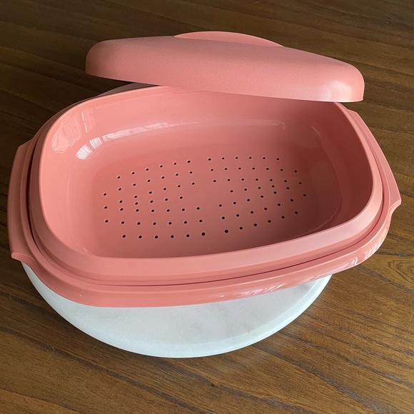 Tupperware | Kitchen | Tupperware Microwave Ricevegetable Steamer 3 ...